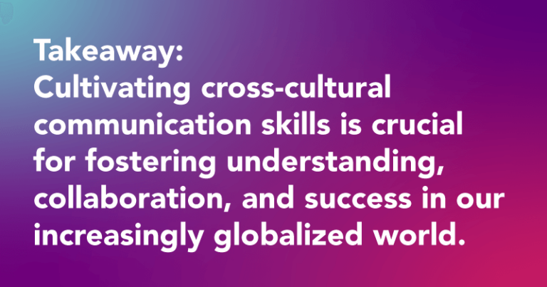 Refining Your Cross-Cultural Communication Skills